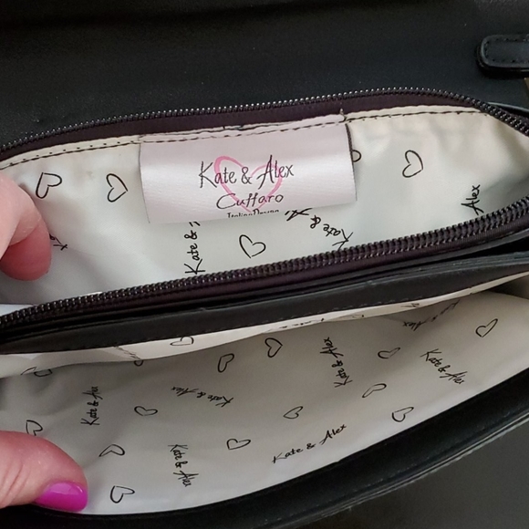 kate & Alex Cuffaro | Bags | Kate Alex Cuffaro Leopard And Black Shoulder Bag | Poshmark